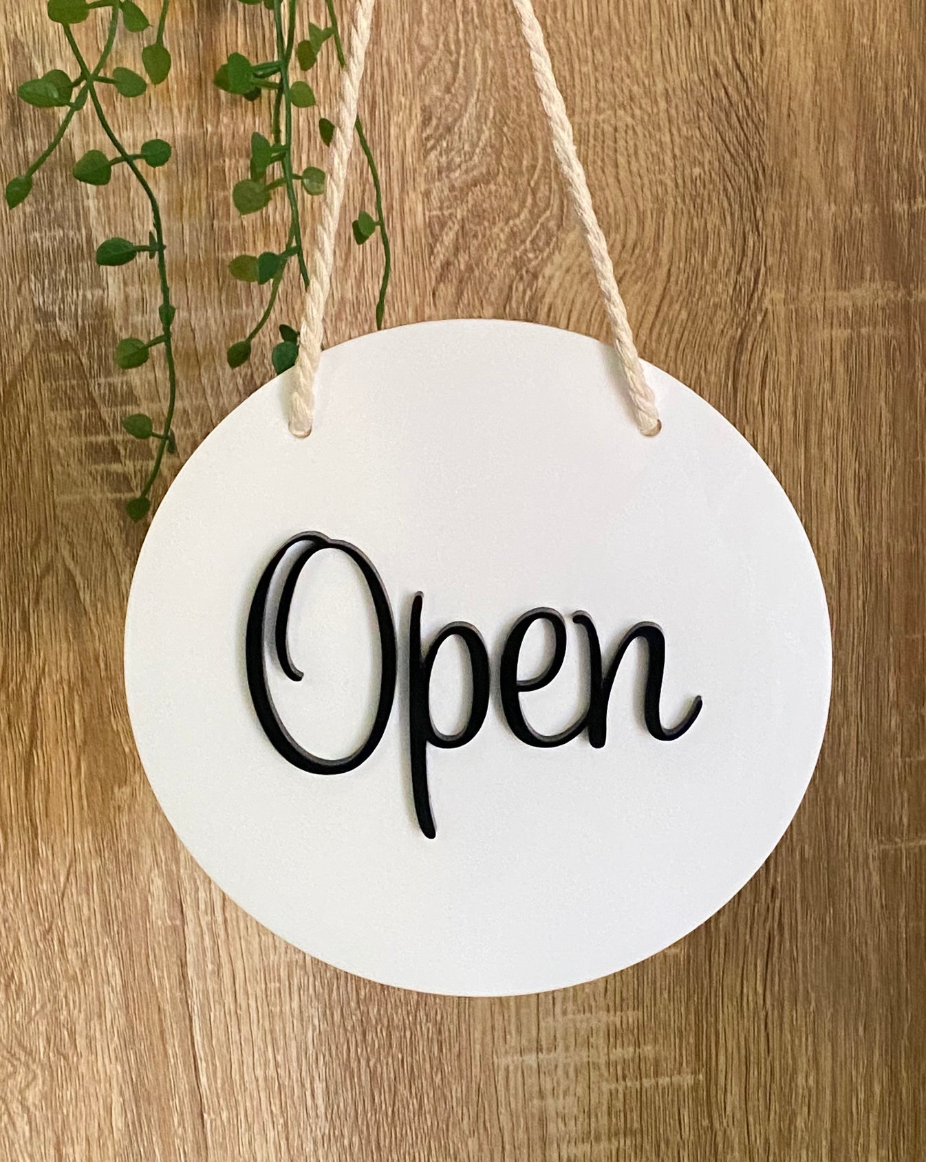 Open Closed Sign | Shop Sign | Double sided Acrylic Sign | Business Si ...